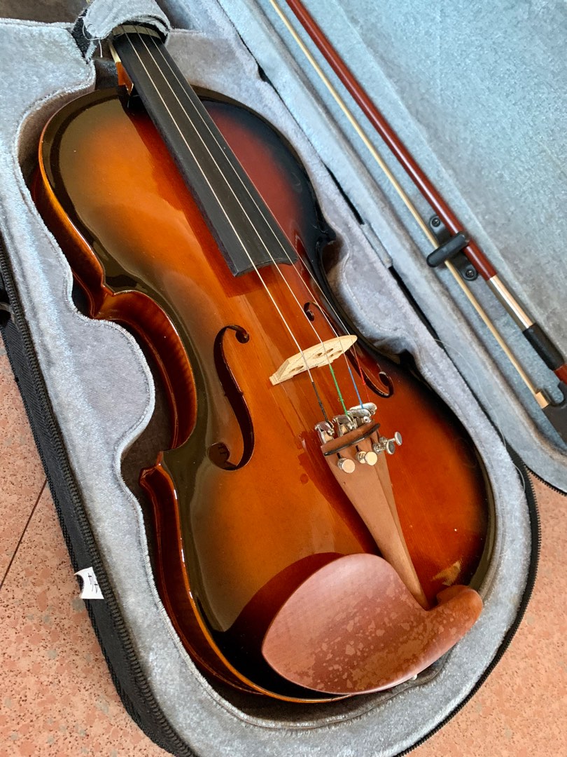 Bachendorff Violin 4/4, Hobbies & Toys, Music & Media, Musical ...