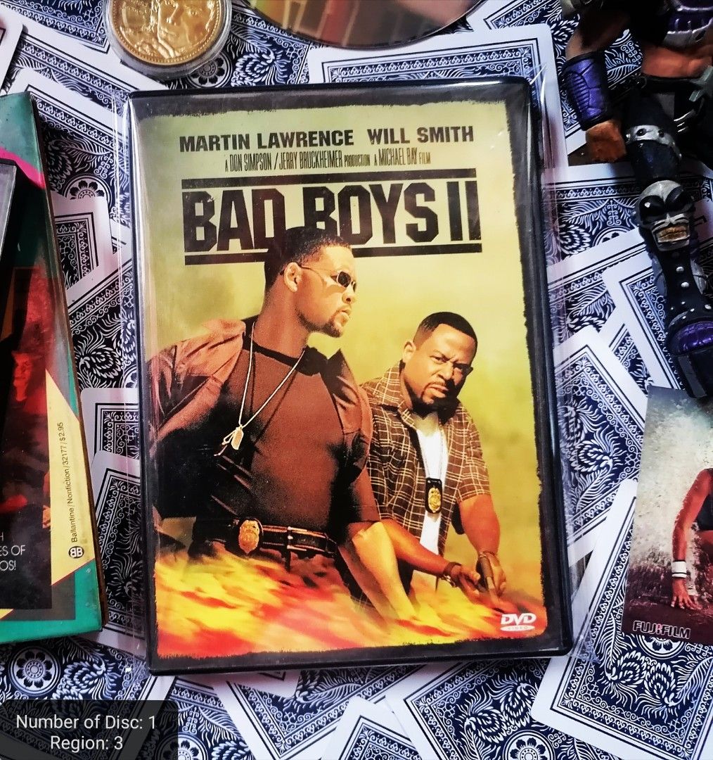 Bad Boys II DVD Movie Original DVD Movies DVDs Movie For Sale Foreign ...