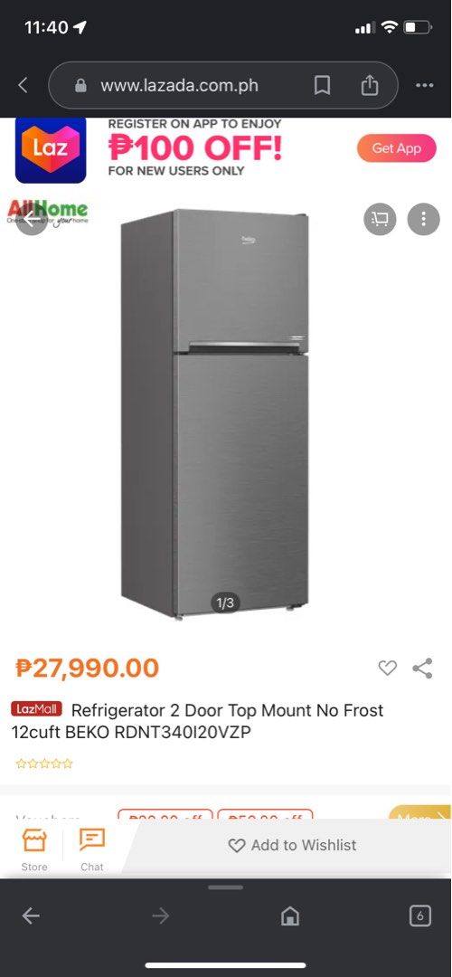 Beko prosmart inverter 12cuft for sale, TV & Home Appliances, Kitchen ...