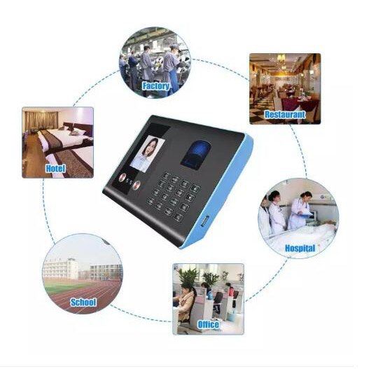 Biometric Facial Time Attendance Machine Face and Fingerprint ...