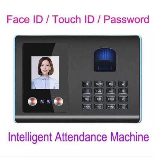 Biometric Facial Time Attendance Machine Face and Fingerprint ...