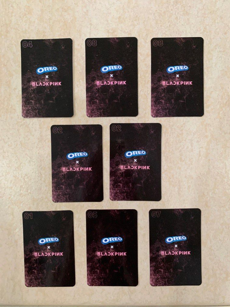 Blackpink Oreo photocards, Hobbies & Toys, Memorabilia & Collectibles ...
