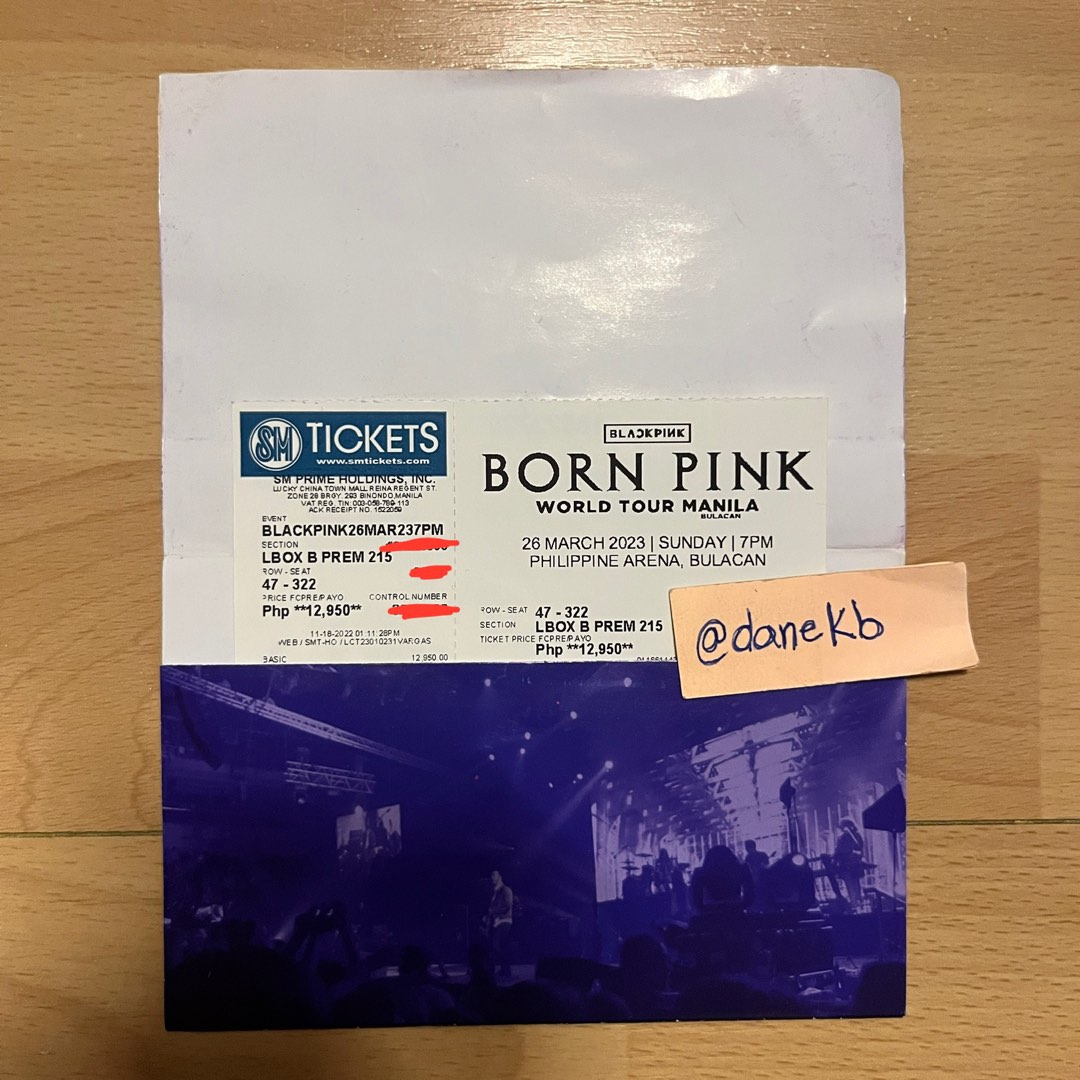 Blackpink Born Pink in Manila Bulacan - LBB Premium / LowerBox B ...