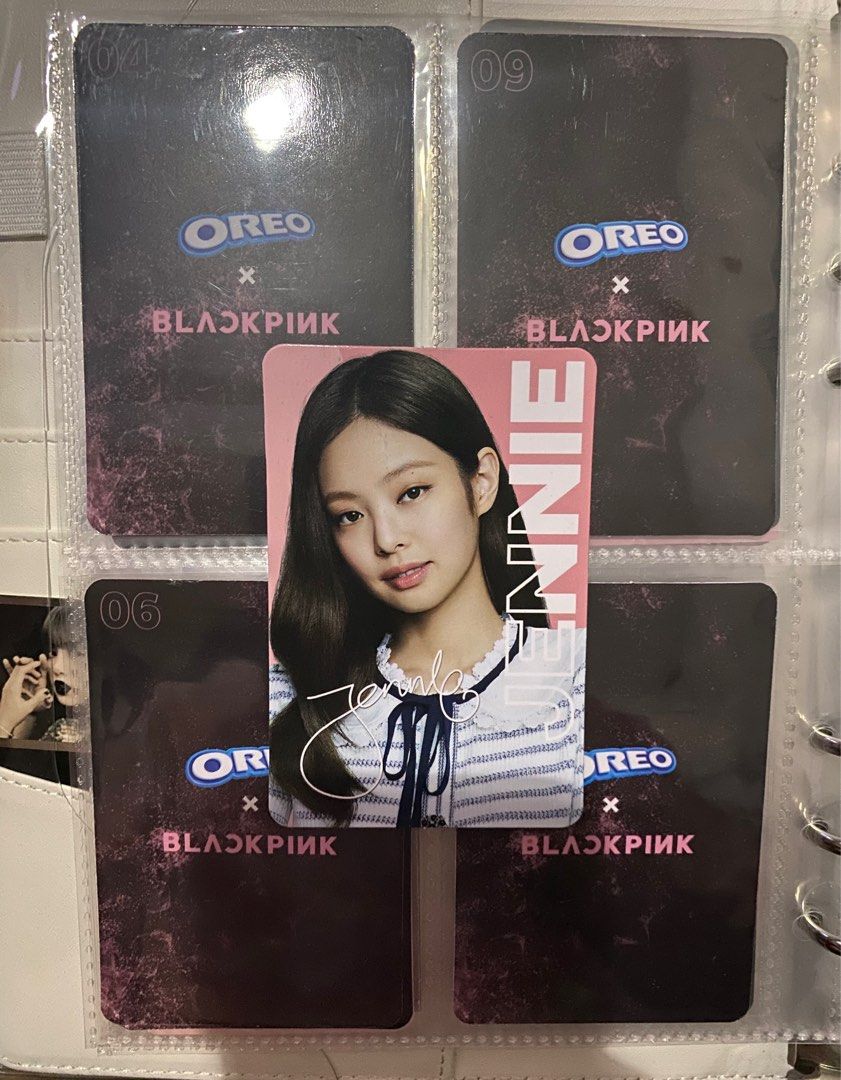 Blackpink x Oreo Jennie 07 Photocard, Hobbies & Toys, Memorabilia ...