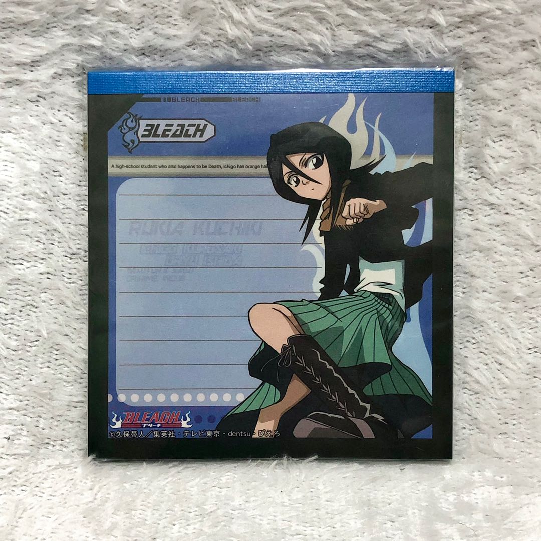 Bleach Notepad Rukia Kuchiki Anime Merch Japan, Hobbies & Toys ...