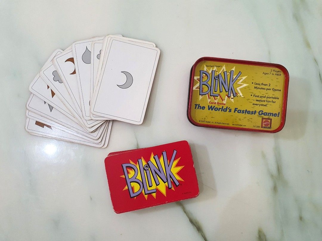 Blink card game for $5, Hobbies & Toys, Toys & Games on Carousell