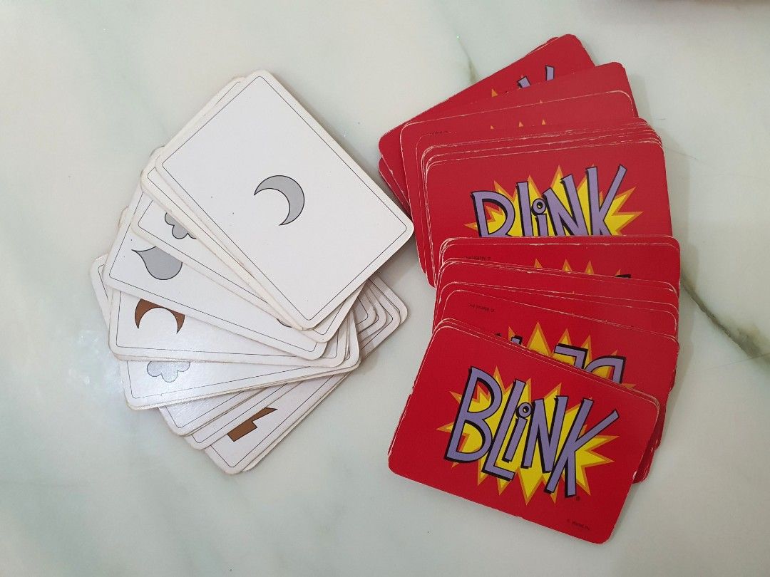 Blink card game for $5, Hobbies & Toys, Toys & Games on Carousell