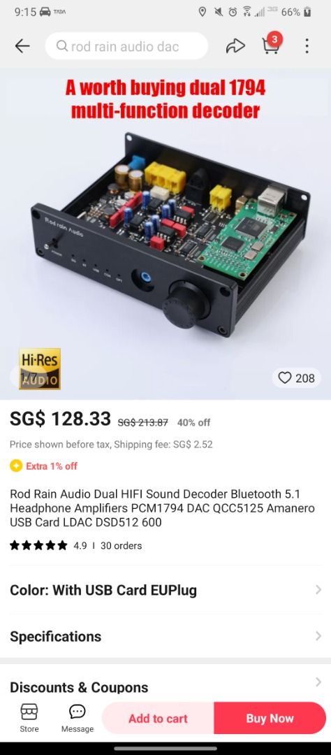 Bluetooth LDAC Hi-Res DAC and tube Preamp combo set, Audio, Other Audio ...