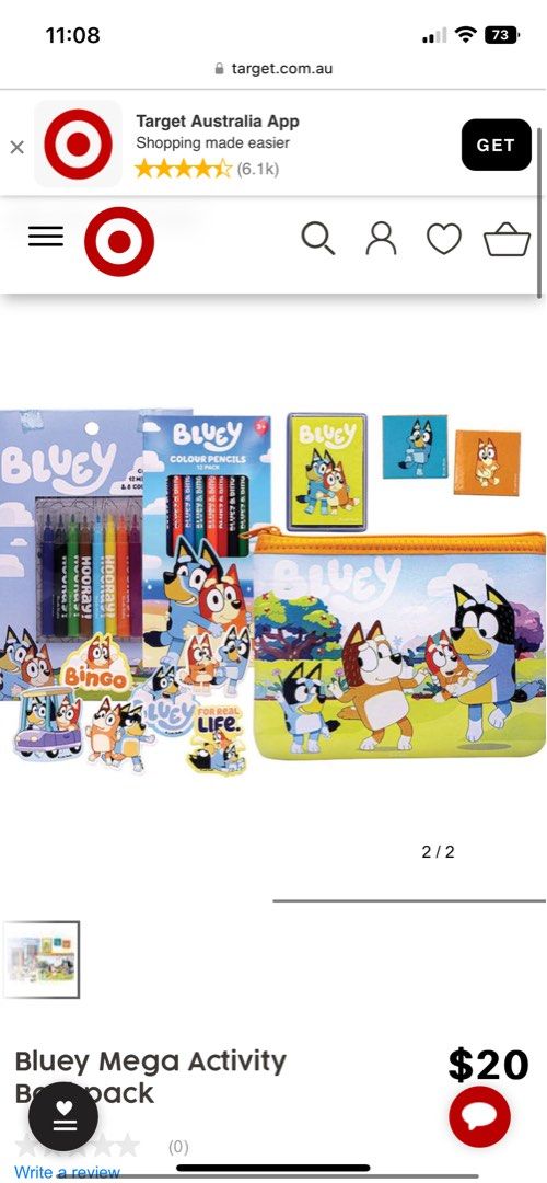 Bluey activity backpack, Babies & Kids, Infant Playtime on Carousell