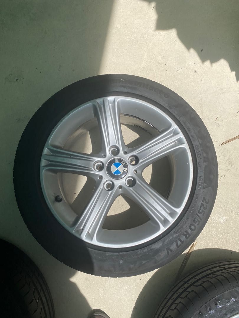 Bmw 3 Series F30 17’ rims and tyres, Car Accessories, Tyres & Rims on ...