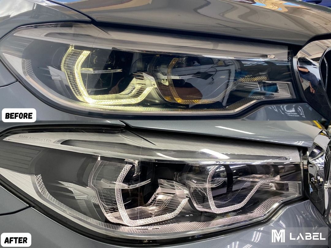 BMW G30 - Headlight DRL LED Replacement, Car Accessories, Car Workshops ...