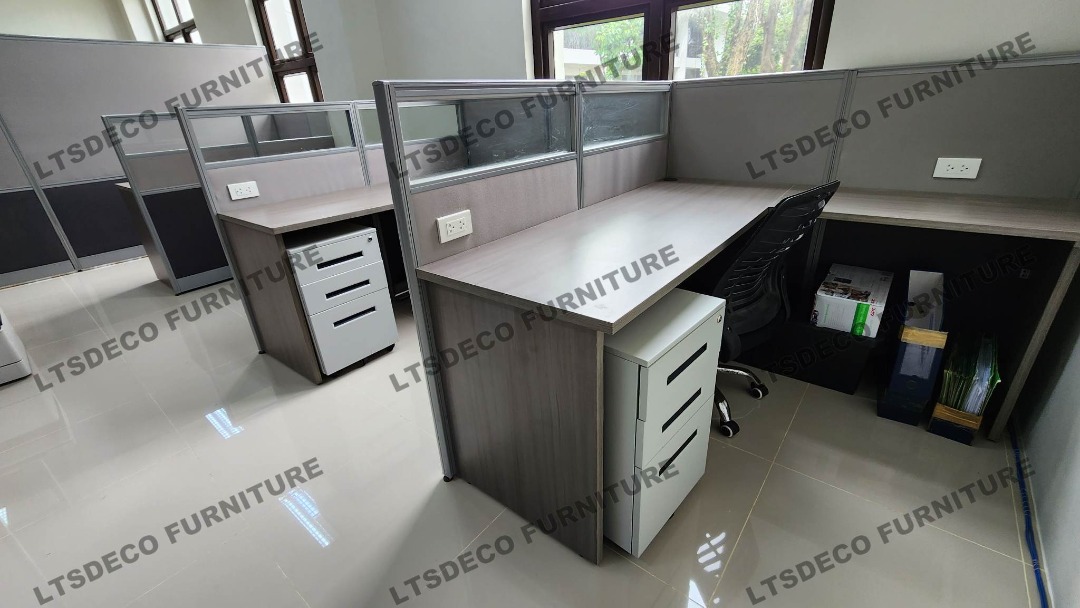 Bpo cubicle table OFFICE PARTITION // OFFICE FURNITURE on Carousell