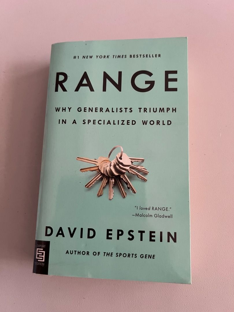 Brandnew : RANGE by David Epstein, Hobbies & Toys, Books & Magazines ...