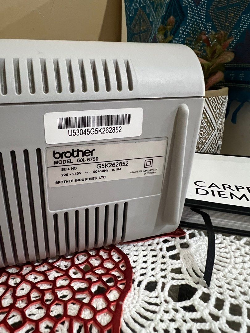 BROTHER Electronic Typewriter ( Correctronic GX-6750), Computers & Tech ...