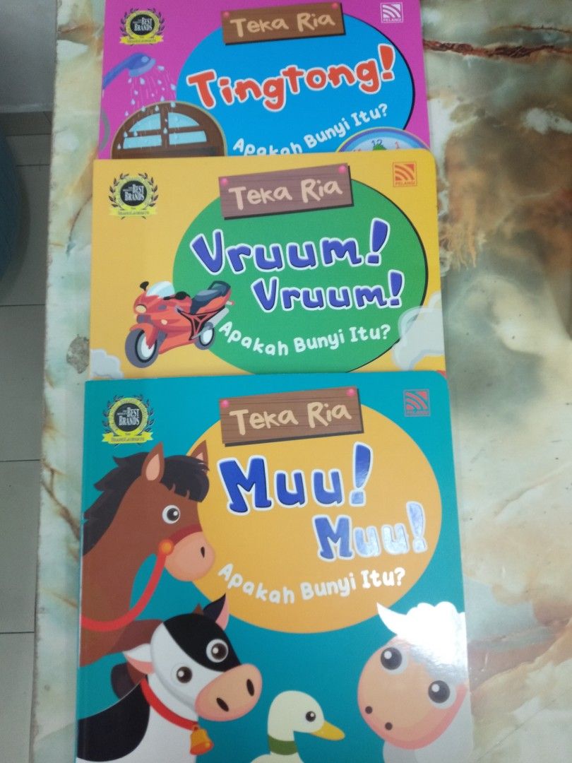 Buku Teka teki (pelangi), Hobbies & Toys, Books & Magazines, Children's ...