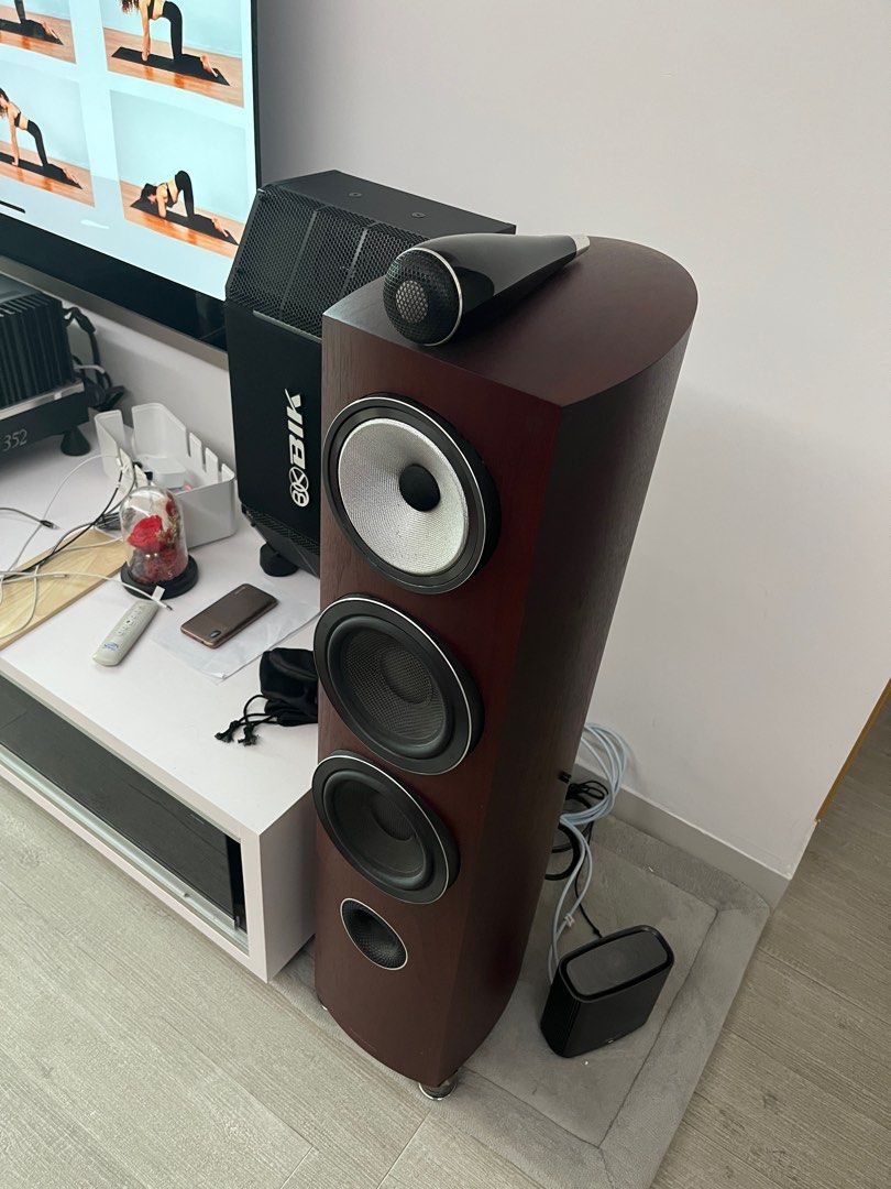 B&W Bower Wilkins Flagship Diamond 804 D3 audiophile floorstanding ...