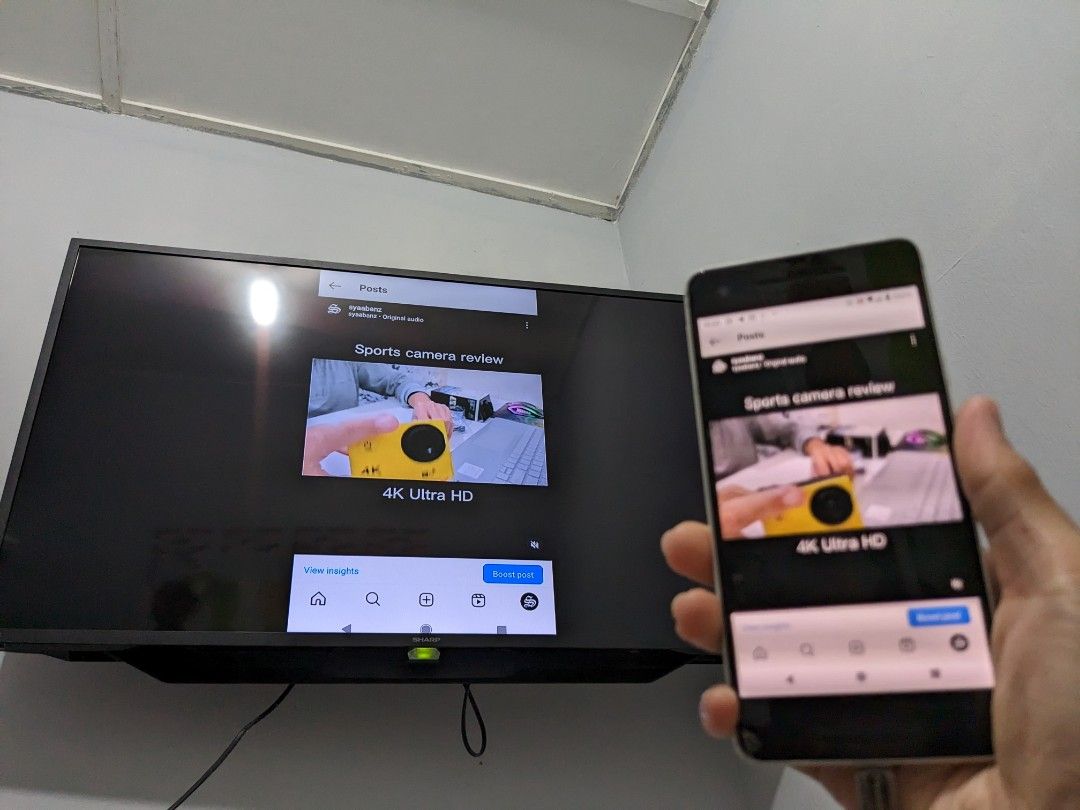 Cable for screen mirroring phone to TV or monitor, Mobile Phones & Gadgets, Mobile & Gadget ...