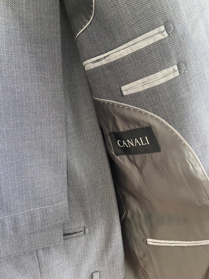 Canali Suit, Men's Fashion, Coats, Jackets and Outerwear on Carousell