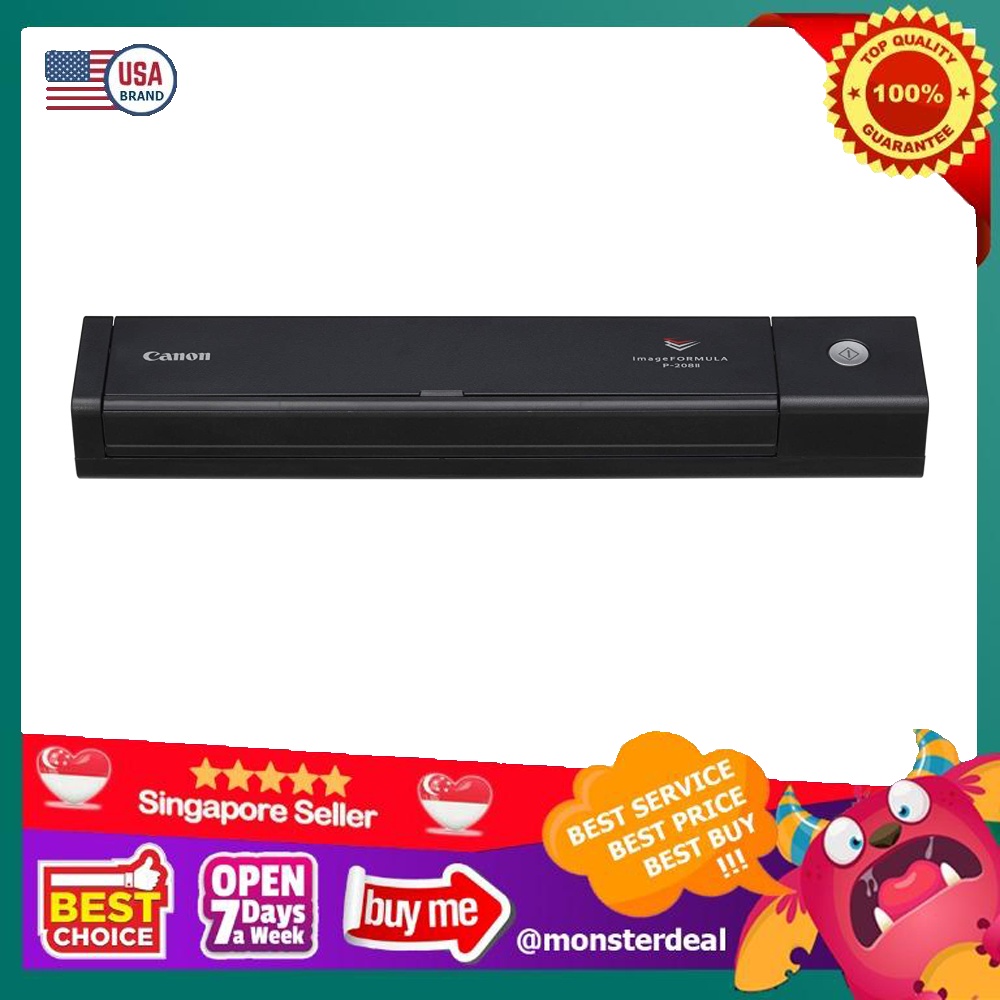 Canon imageFORMULA P-208II Personal Document Scanner, Everything Else ...