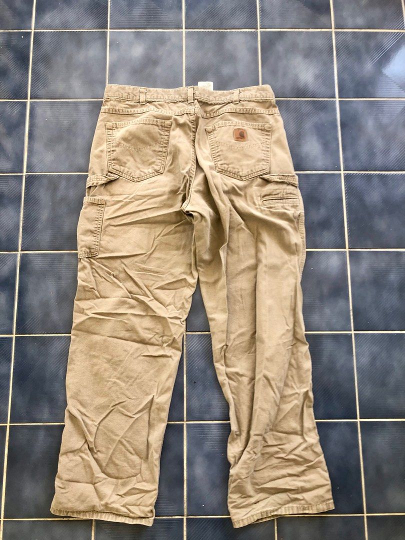 Carhatt Single Knee Mexico Of USA Component, Men's Fashion, Bottoms ...