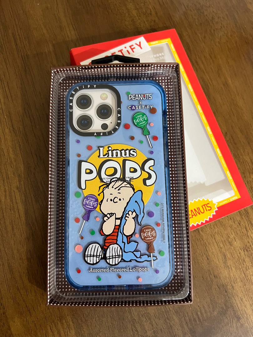 Casetify iPhone 13 pro max case - peanuts Linus pops, Mobile Phones ...