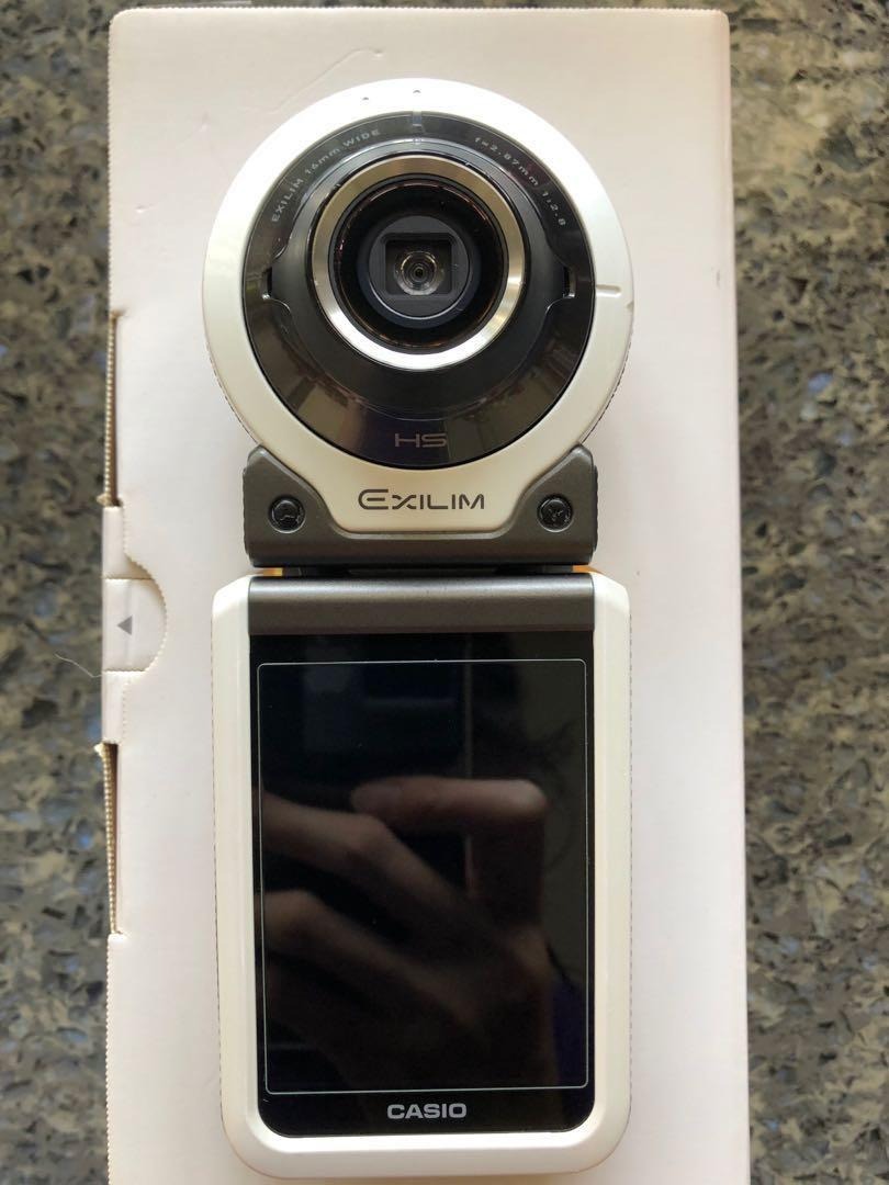 Casio FR100 Selfie Camera, Photography, Cameras on Carousell