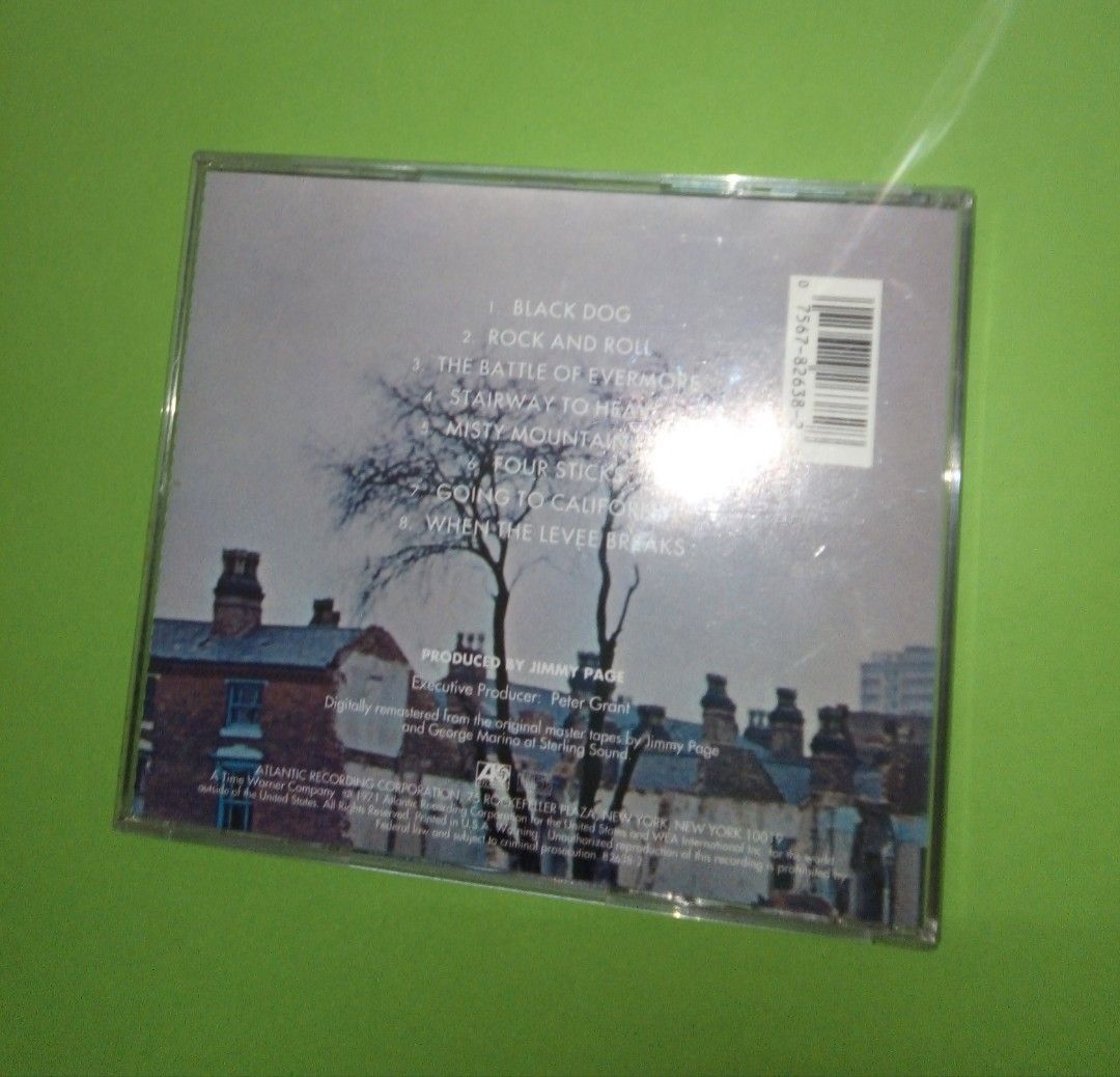CD LED ZEPPELIN : LED ZEPPELIN IV ALBUM (REISSUE) JIMMY PAGE ROBERT ...
