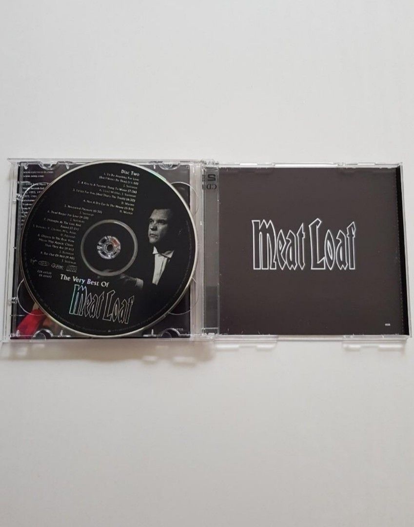 CD Meat Loaf - The Very Best of (2 cd set), Hobbies & Toys, Music ...