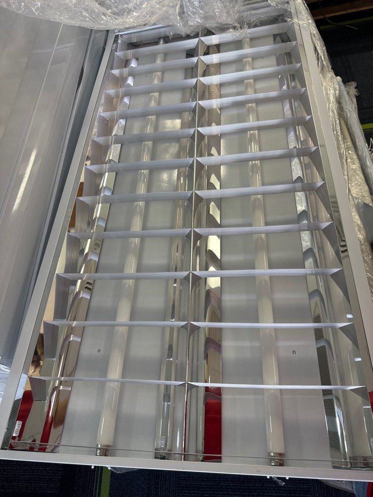 Ceiling grid lighting fixture ( 4ft), Furniture & Home Living, Lighting ...