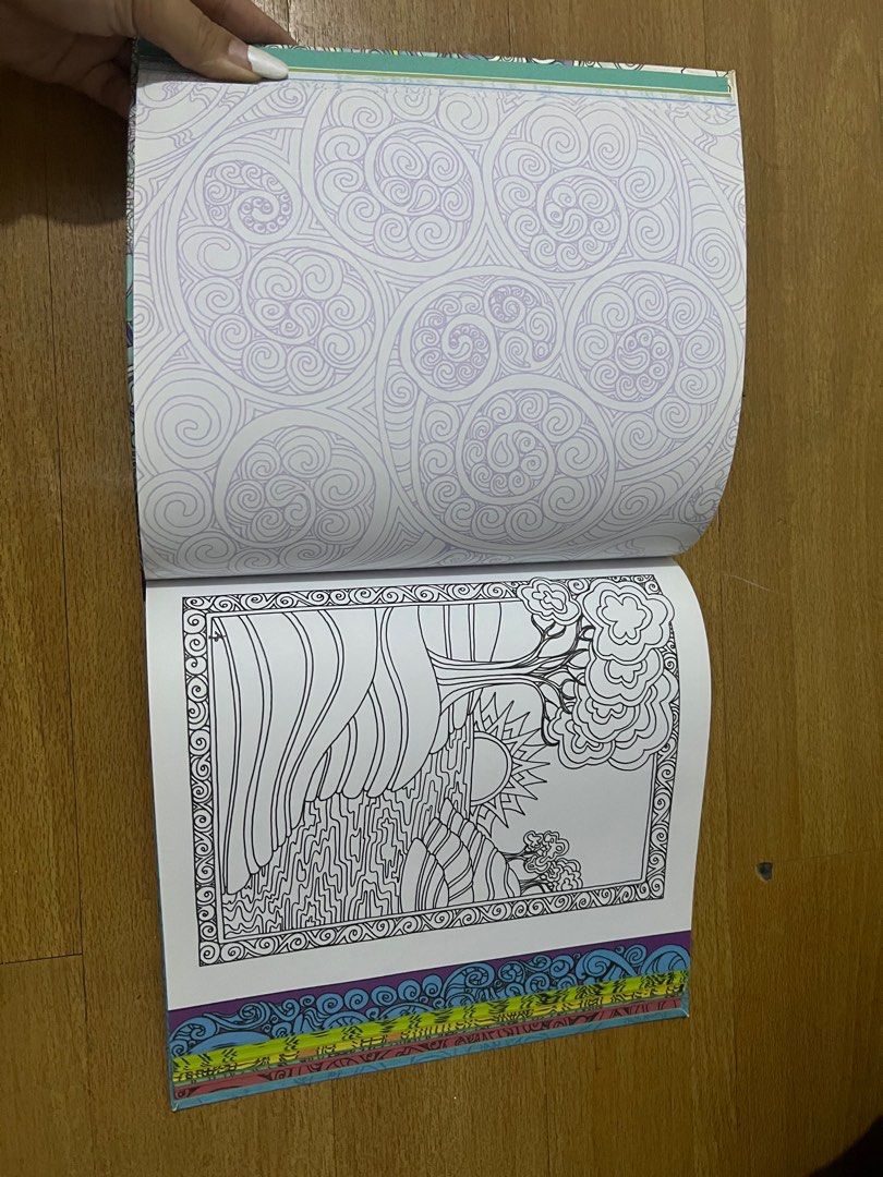 Color me calm - coloring book on Carousell