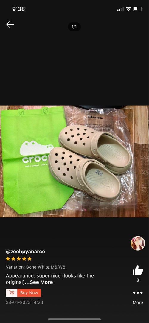Crocs Classic Crush Clog Wedge, Women's Fashion, Footwear, Wedges on ...