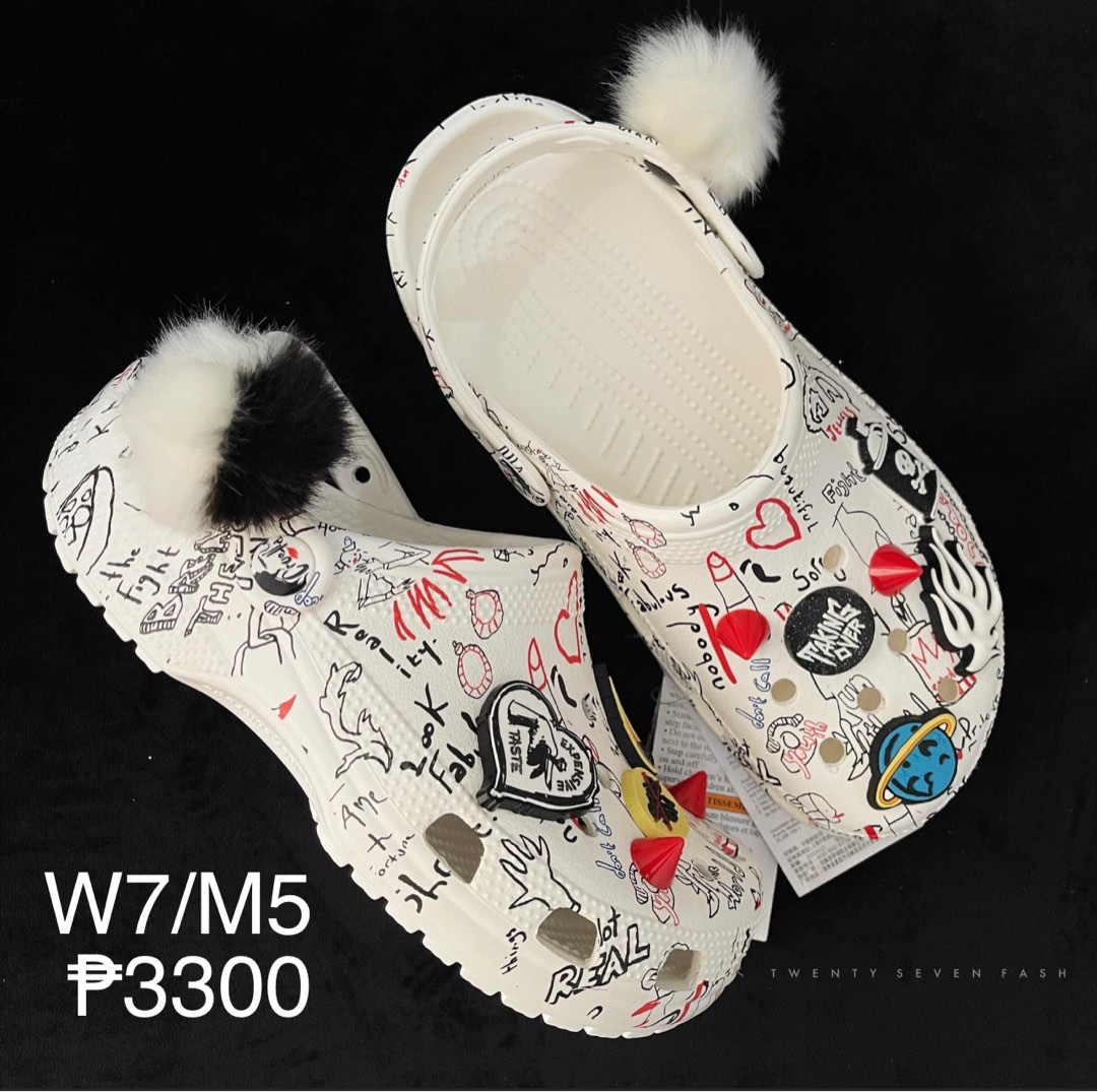 Crocs Cruella Classic Clog II W7/M5 on Carousell