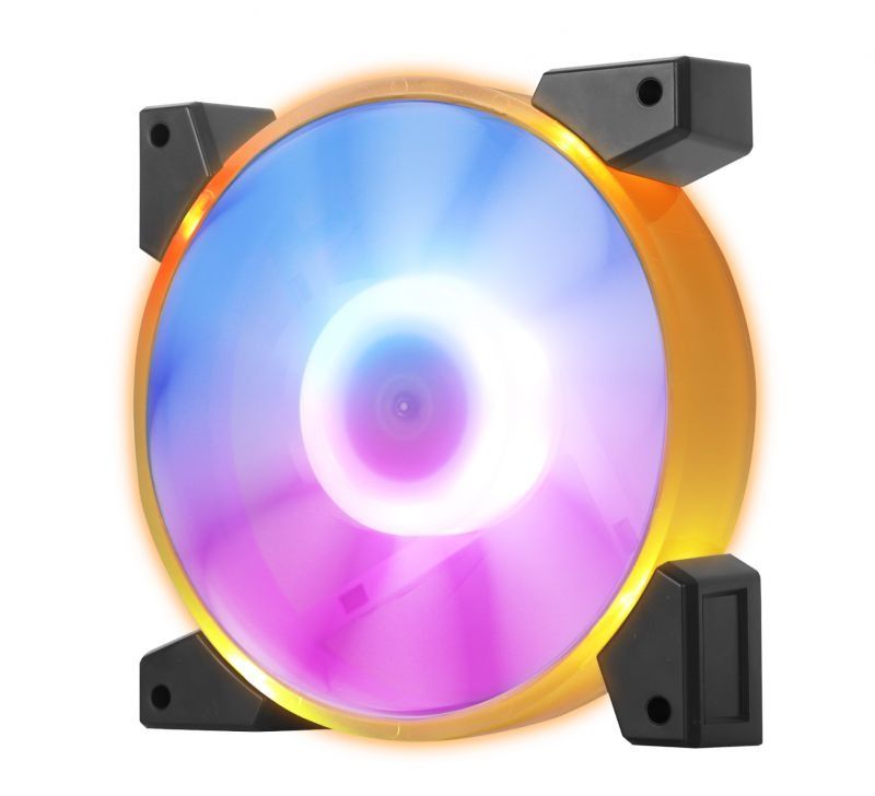 DARKFLASH C7 3 IN 1 RGB TUNING FAN 120MMx3 PACKS WITH HUB BOX & REMOTE ...