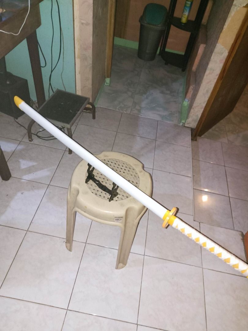 Demon Slayer Sword Zenitsu (with stand) on Carousell