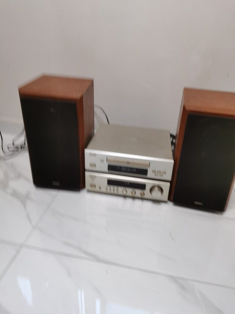 DENON MINI HIFI PERSONAL COMPONENT SYSTEM/AM-FM STEREO AMPLIFIER DRA ...