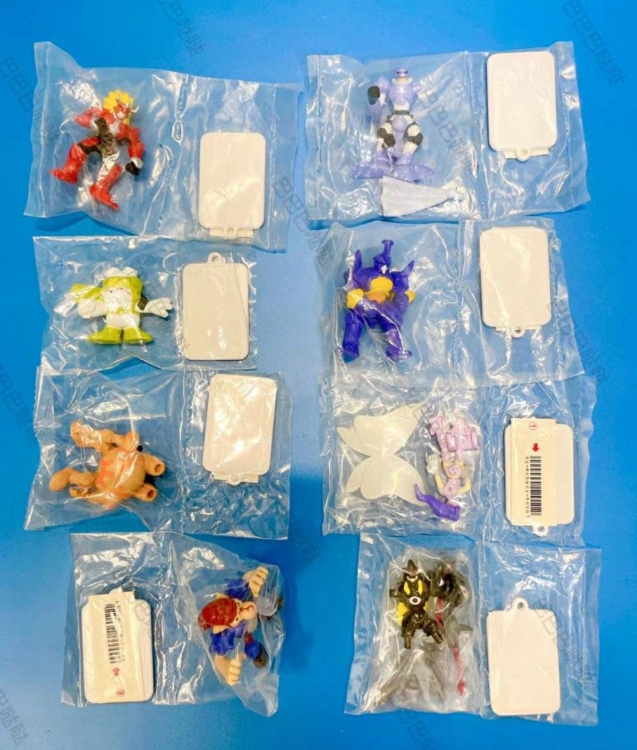 Digimon 04 Set Gashapon New, Hobbies & Toys, Toys & Games on Carousell