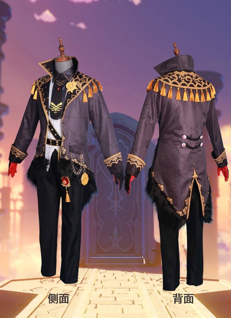 Diluc Cosplay Costume Set Genshin Impact, Hobbies & Toys, Collectibles ...