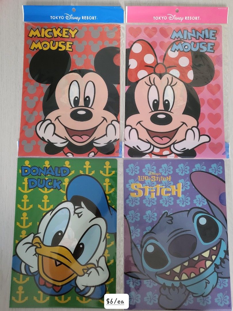 Disney A4 File, Hobbies & Toys, Stationery & Craft, Stationery & School ...
