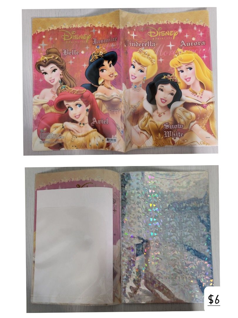 Disney A4 Files, Hobbies & Toys, Stationery & Craft, Stationery & School Supplies on Carousell