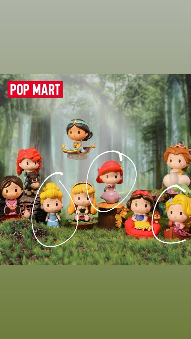 Disney Princess Popmart (Exclusive Ride), Hobbies & Toys, Toys & Games ...