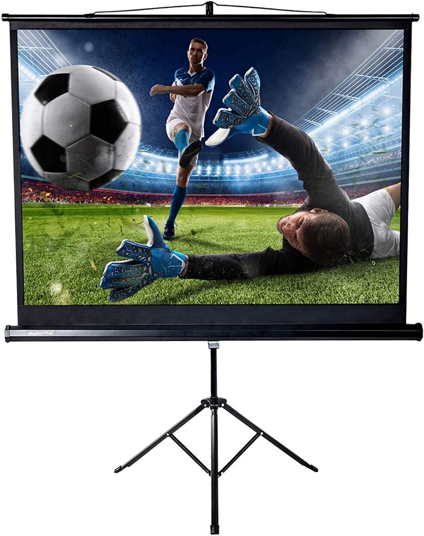 Display4top 60" Portable Projector Screen,4, TV & Home Appliances, TV ...