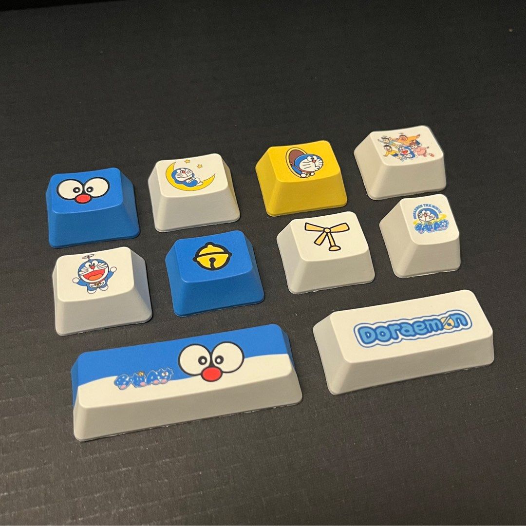 Doraemon Keycaps Computers And Tech Parts And Accessories Other Accessories On Carousell
