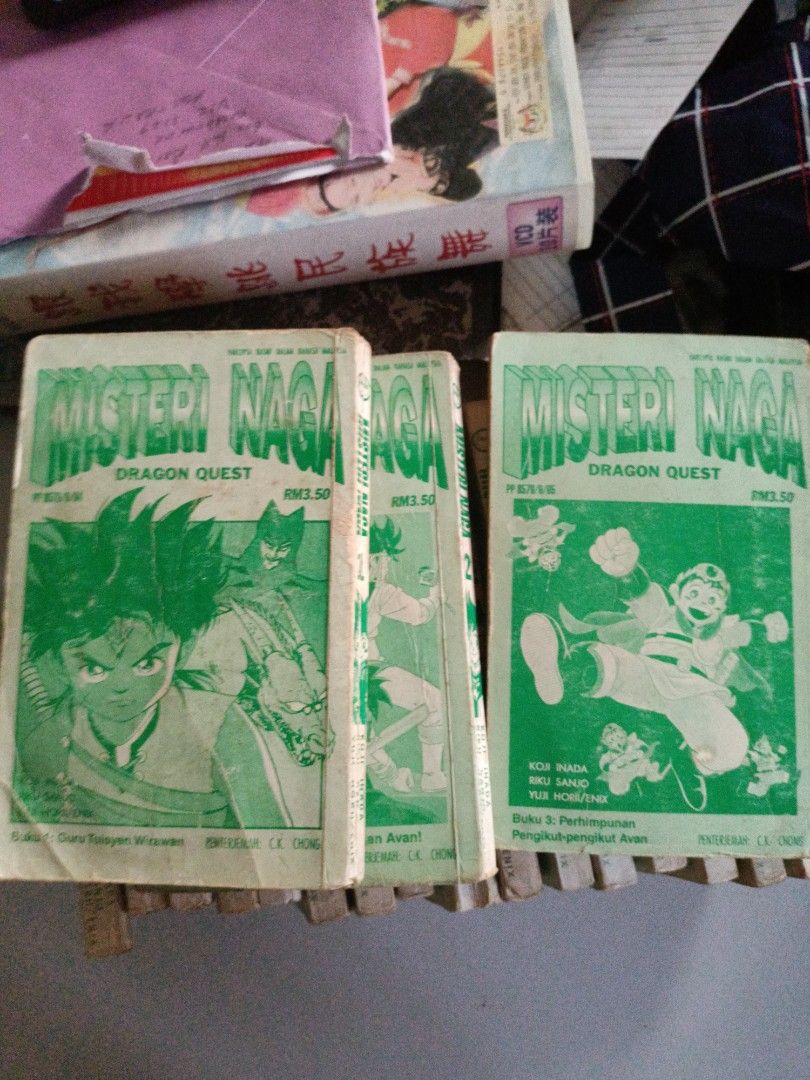 Dragon Quest Misteri Naga comics, Hobbies & Toys, Books & Magazines, Comics & Manga on Carousell