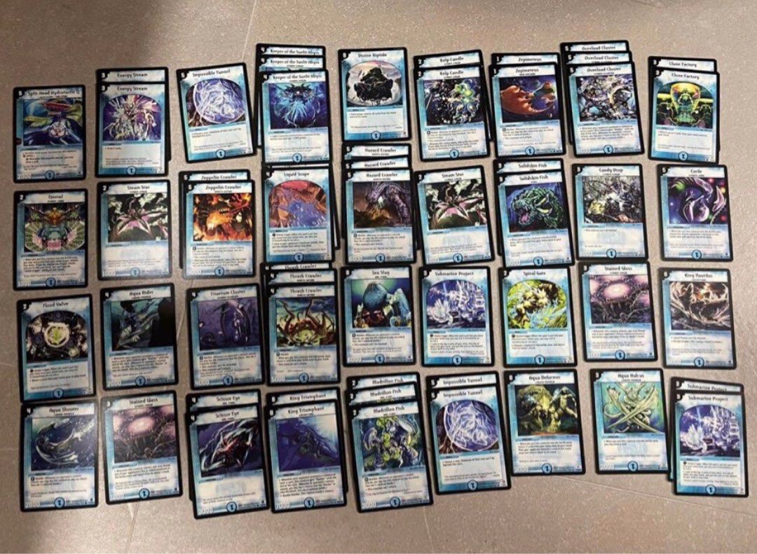 Duel Masters Water Staple Cards, Hobbies & Toys, Toys & Games on Carousell