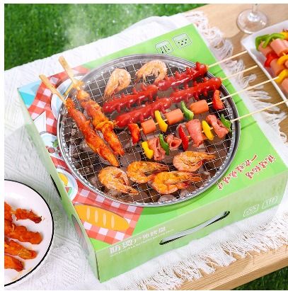 Eco Friendly Disposable BBQ Pit/ Quick Setup BBQ Pit/ Disposable BBQ ...