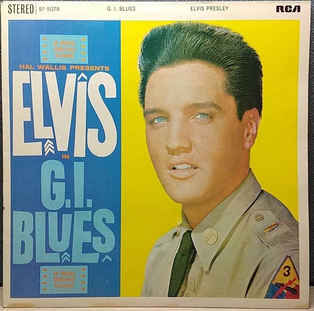 Elvis Presley in G.I. Blues Original Soundtrack Vinyl Record LP 1960 ...
