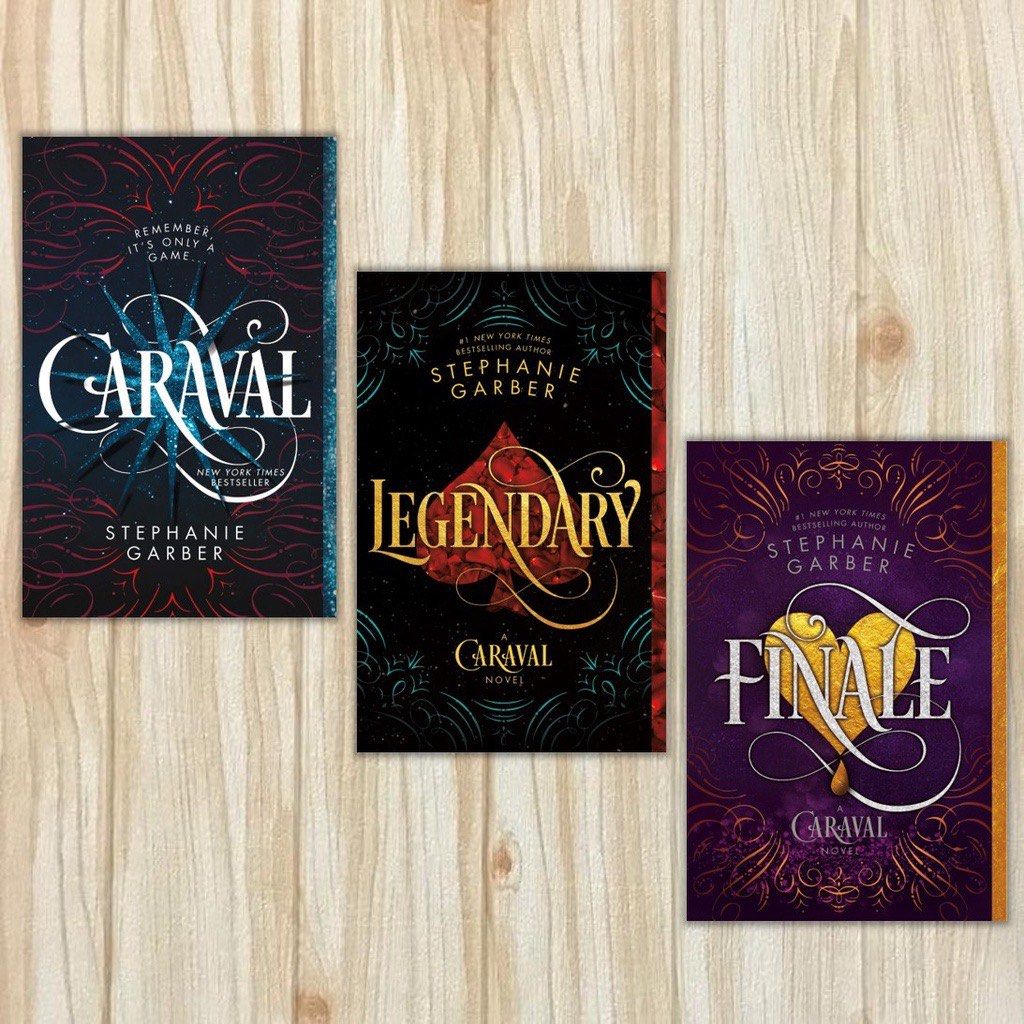 (English) Caraval Book Series Stephanie Garber (Carval, Legendary ...