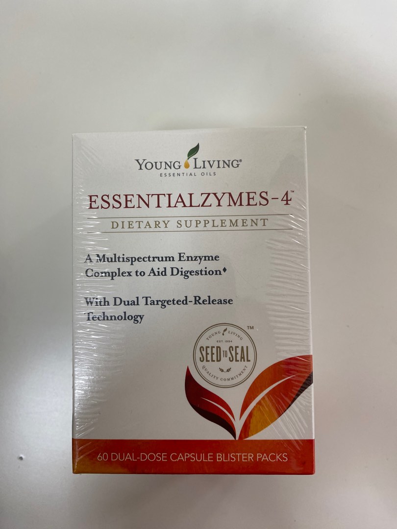 Essentialzyme 4 young living, 健康及營養食用品, 健康補充品, 健康補充品 - 維他命及補充品 - Carousell
