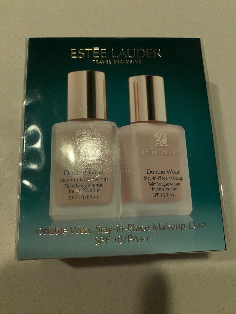 Estee lauder Double Wear Stay-in-Place Foundation Duo (Cool Vanilla ...