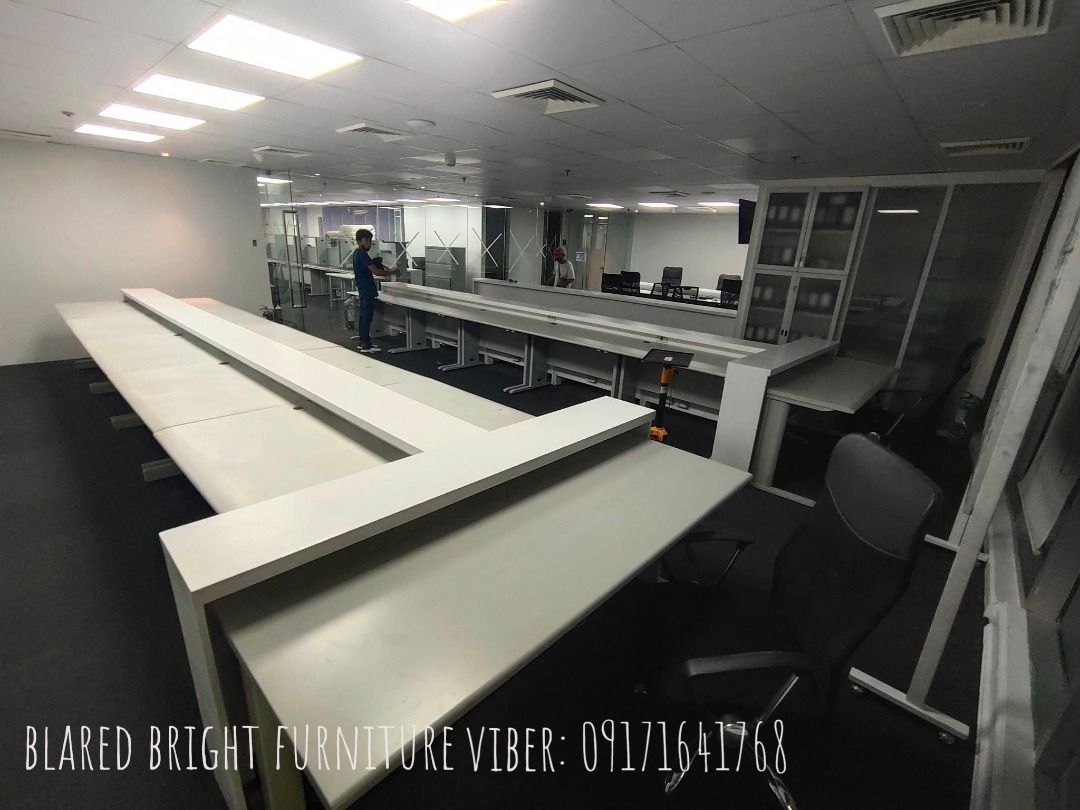 free standing table - light gray OFFICE FURNITURE, Furniture & Home ...